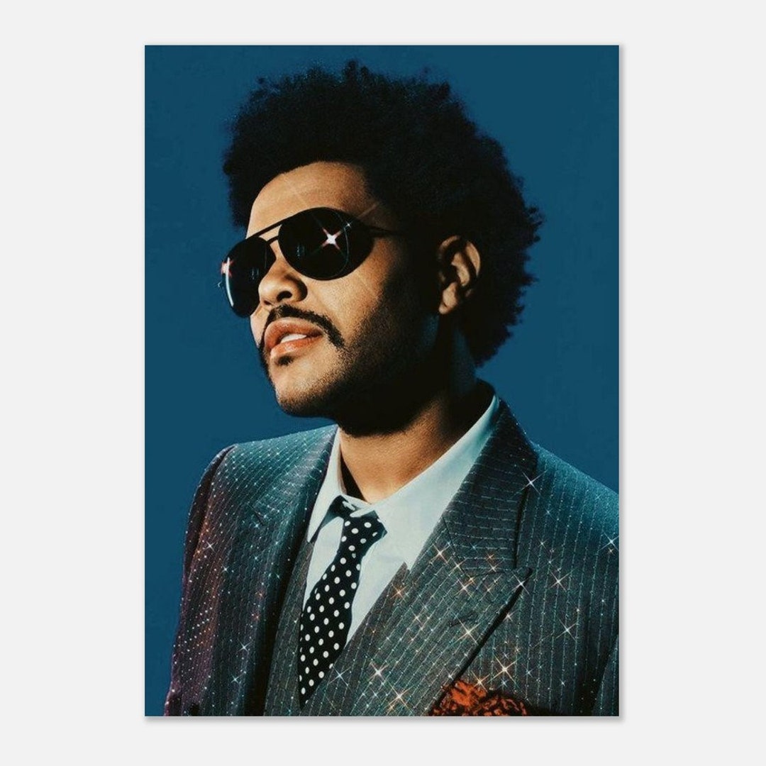 The Weeknd Poster, Music Poster, Fan Poster, Bedroom Poster, Living ...