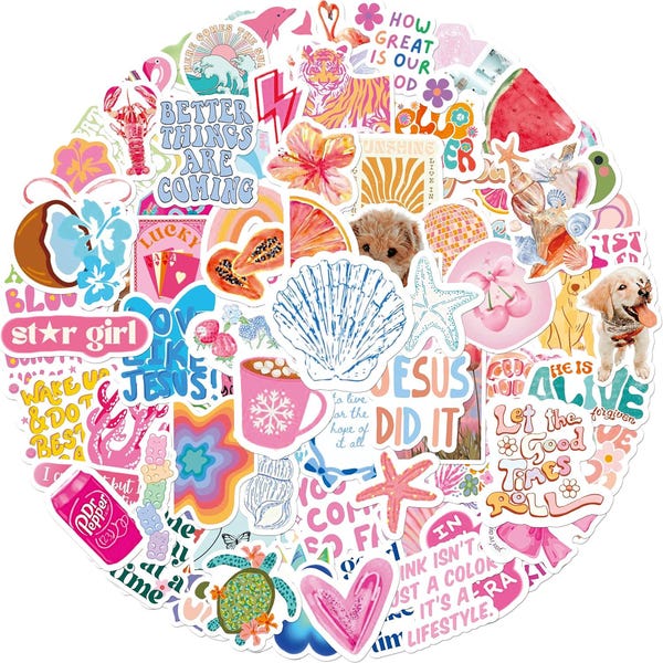 Preppy Stickers - Etsy