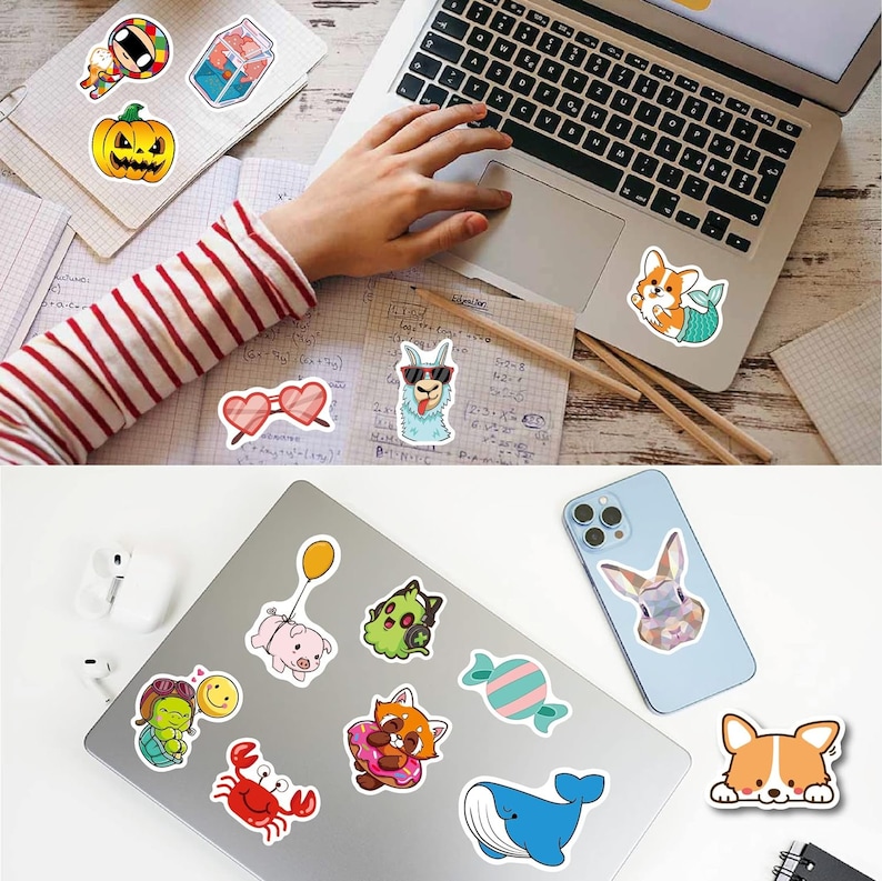 Stickers for Water Bottles, 200PCS Water Bottle Stickers for Kids ...