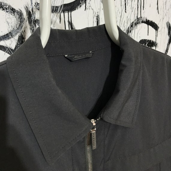 Versace Classic V2 90s Rare Vintage Men's Black Jacke… - Gem