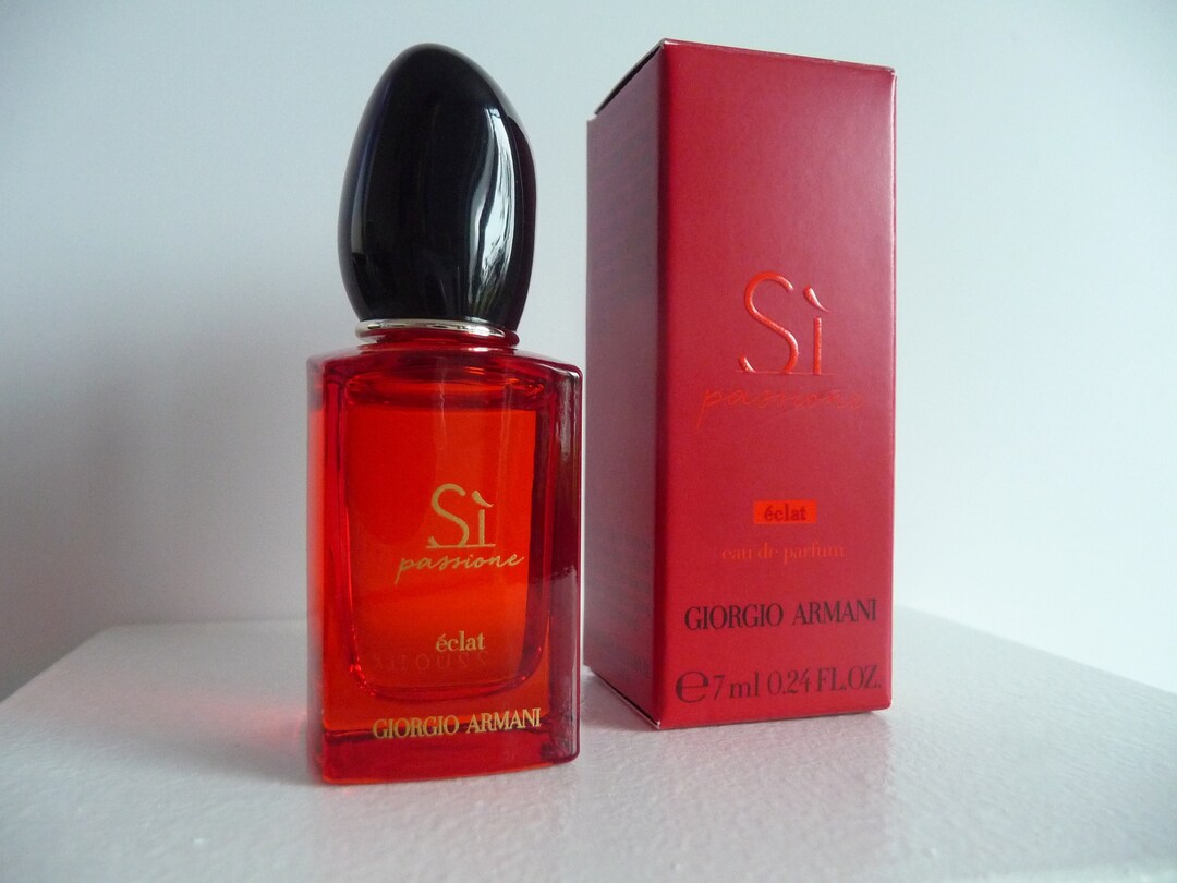 Collectible Perfume Miniature Si Passione 7ml Eclat Eau De Parfum ...