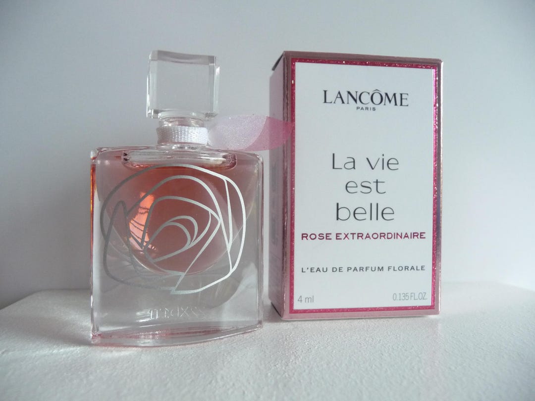 Collectible Perfume Miniature Lancome La Vie Est Belle Rose ...