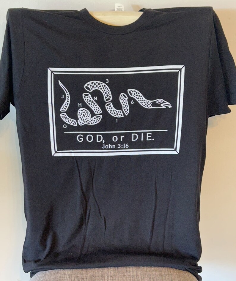 God or Die Snake, Christian, Faith, Patriot, Strong, Athletic, Tough - Etsy