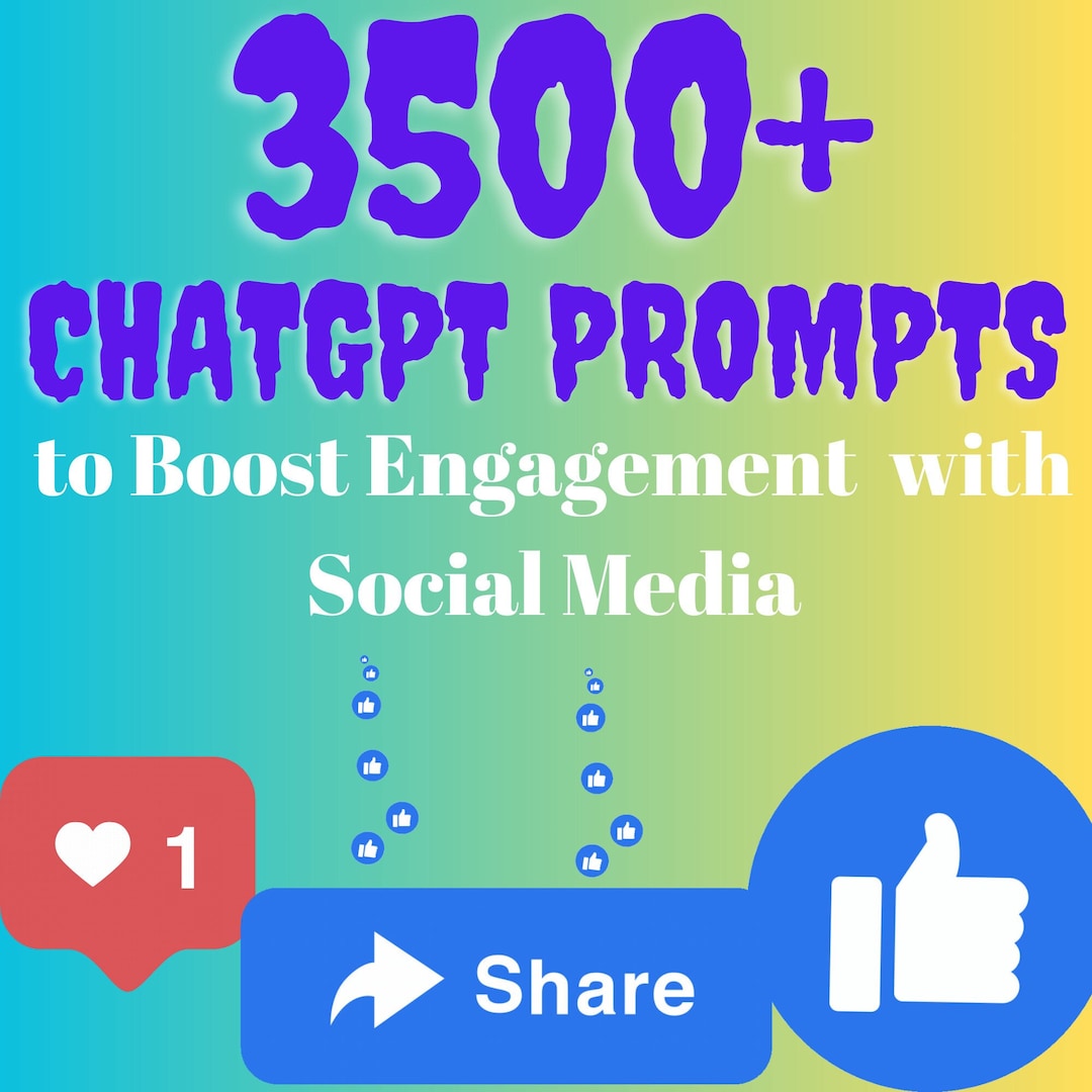 Boost Engagement With 3500 Chatgpt Social Media Post Generator Prompts ...