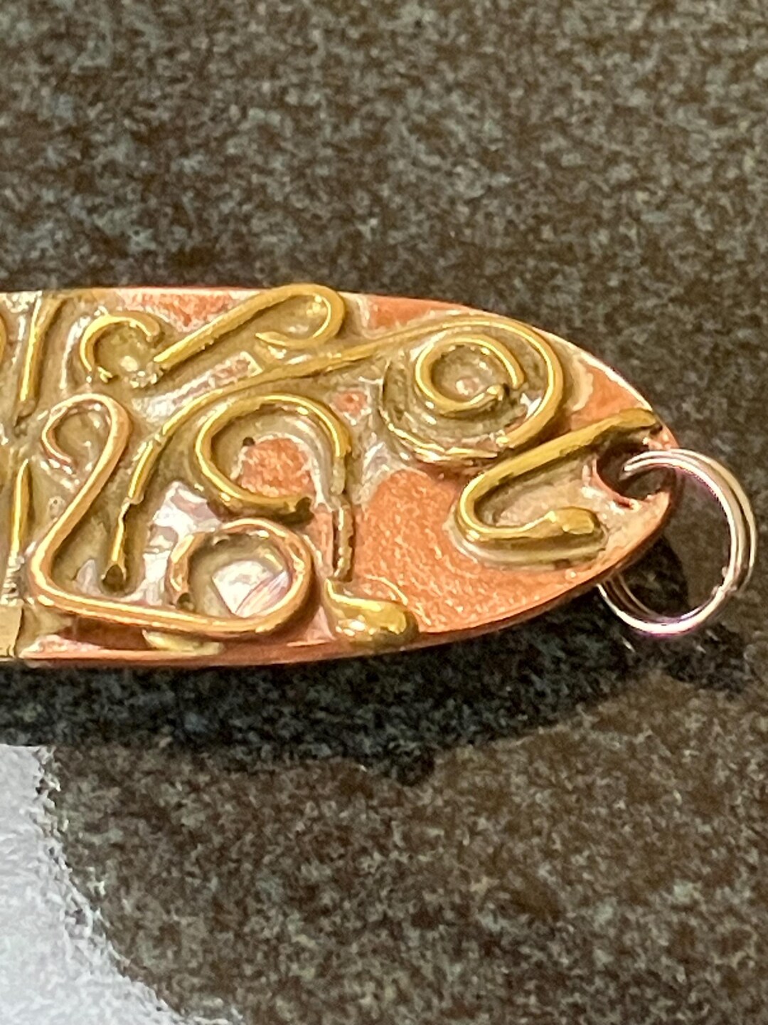 Sterling, Copper, and Brass Fishing Lure. One of a Kind, Handmade ...