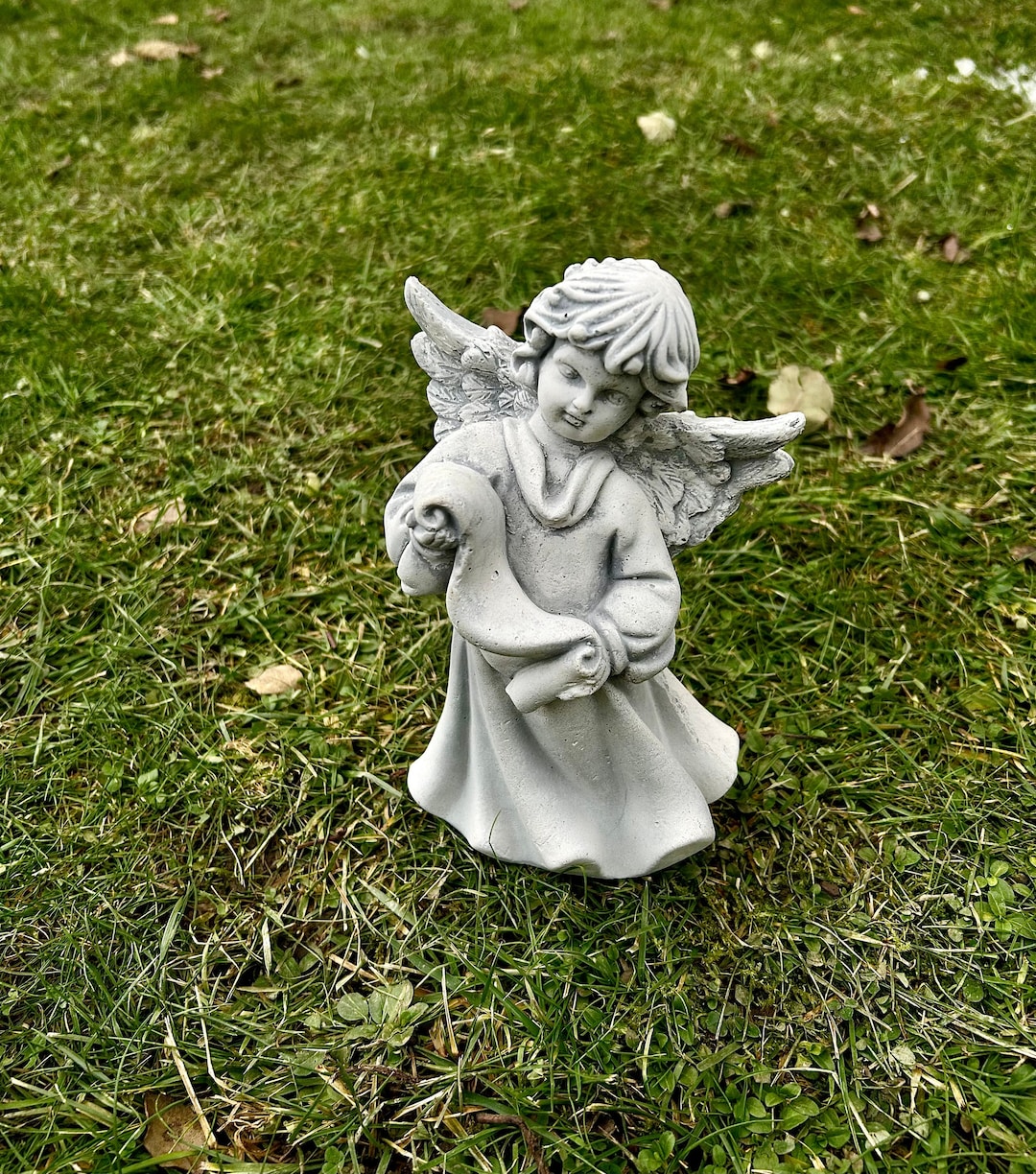 Garden Angels, Angel Statue, Baby Angel Room Decor, Toddler Decor Angel ...