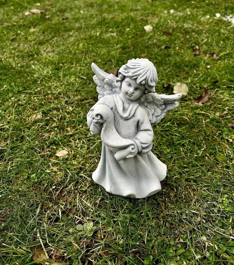 Garden Angels, Angel Statue, Baby Angel Room Decor, Toddler Decor Angel ...