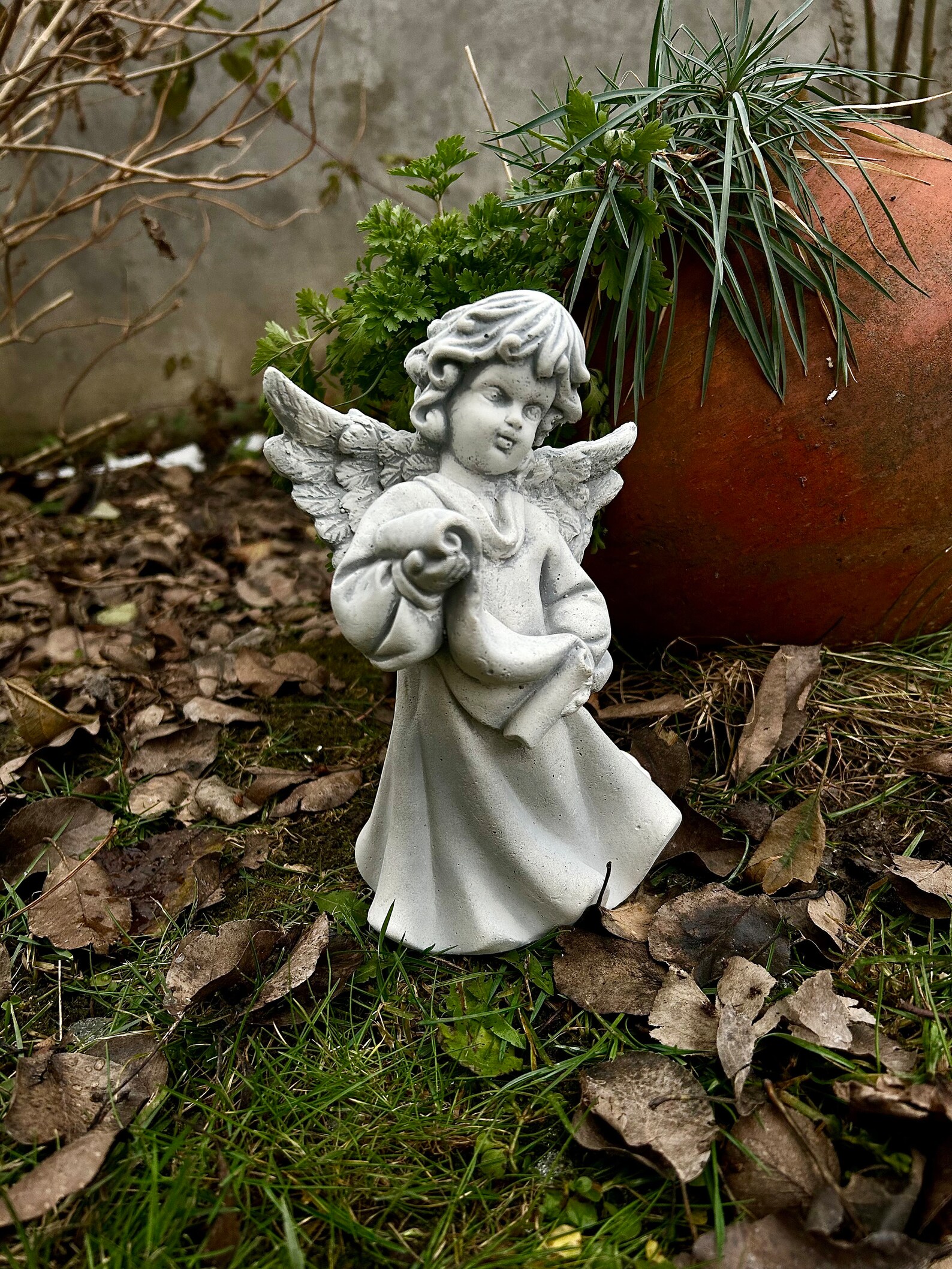 Garden Angels, Angel Statue, Baby Angel Room Decor, Toddler Decor Angel ...