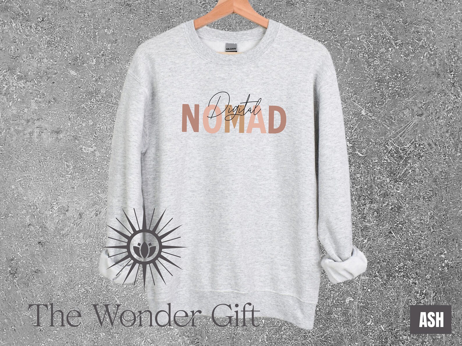 Digital Nomad Sweatshirt, Digital Nomad Life Sweatshirt, Digital Nomad Shirt, Nomad Apparel ...
