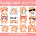 Orange Cat Emote 12 Pack- Cute Emoji Emote Pack for Twitch, Discord ...