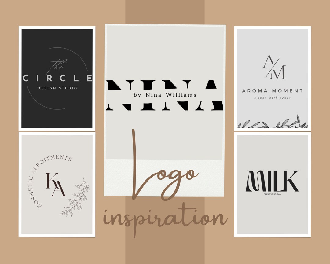 Editable Printable Logos for Your Inspiration. Digital Downloads Very ...