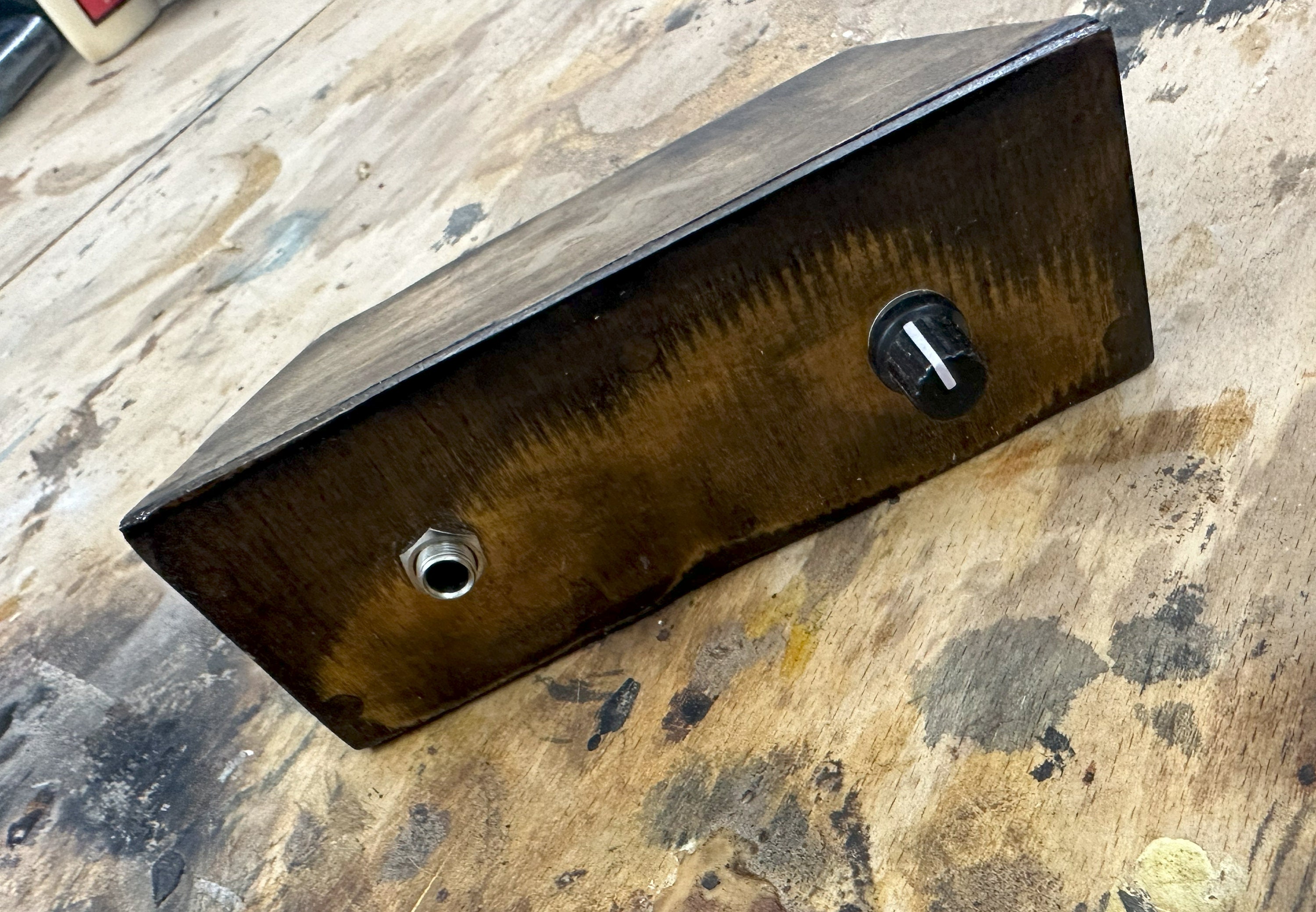 Wooden Stompbox With Volume Control and Input Jack! (unique One of a ...