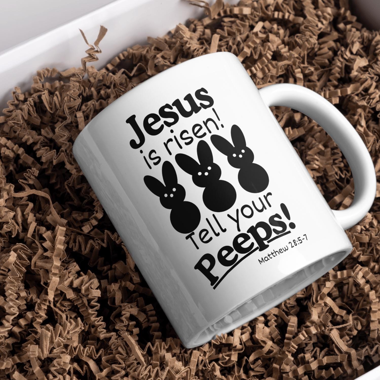 Jesus is Risen Tell Your Peeps! - SVG Cut File / PNG / PDF - Cricut ...