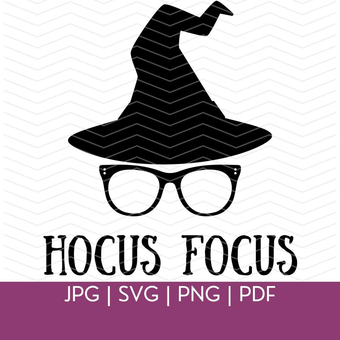 Hocus Focus - Optometrist/ophthalmologist - Halloween - SVG Cut File ...