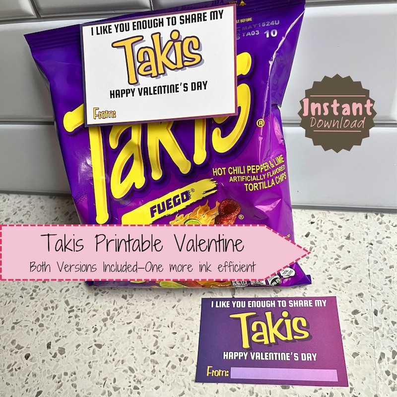 Takis Printable - Etsy