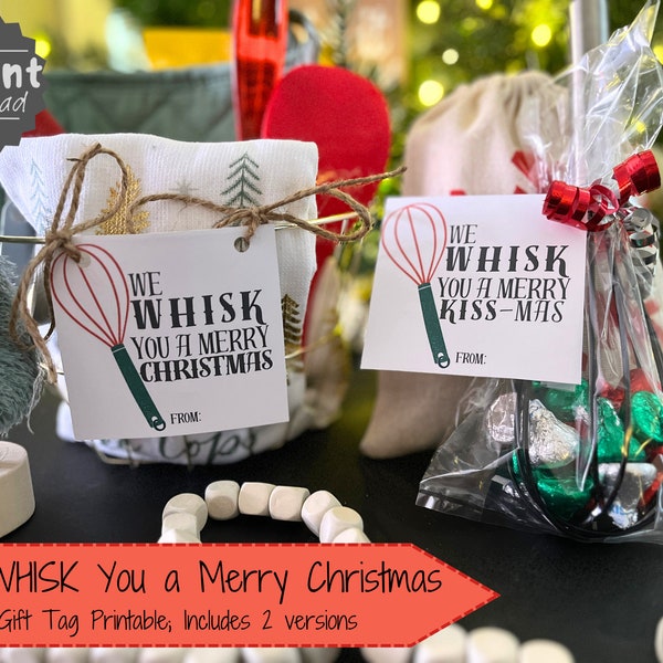 We Whisk You a Merry Christmas - Etsy
