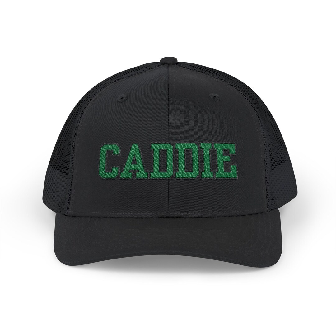 Embroidered Golf Caddie Hat Snapback Trucker Cap Golf Trucker Hats Golf ...