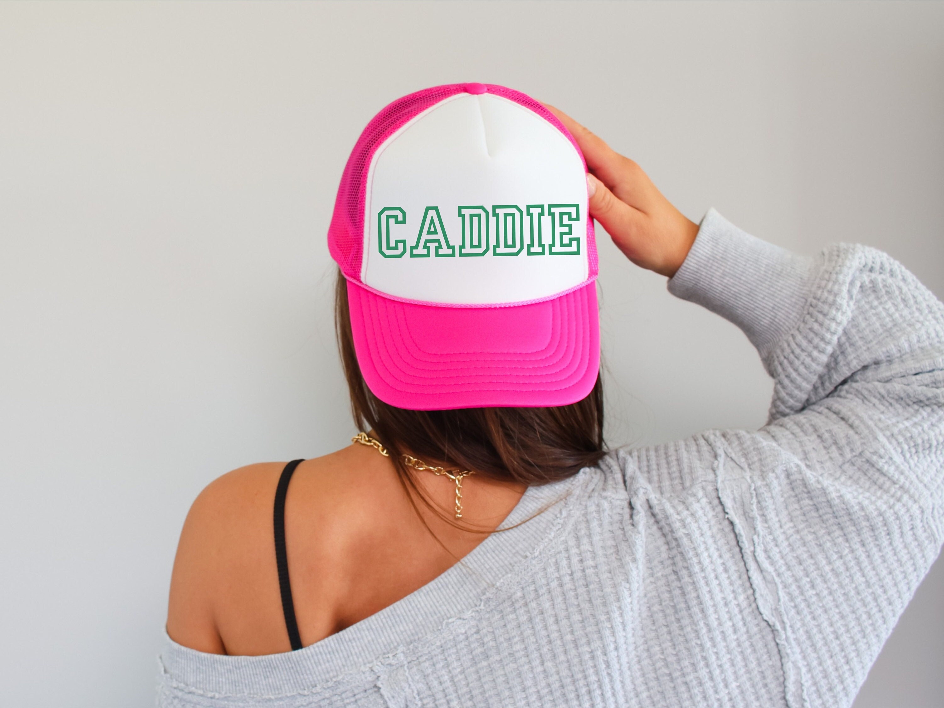 Caddie Golf Trucker Hat,golf Gifts for Men,ladies Golf Hats,golf Gifts ...