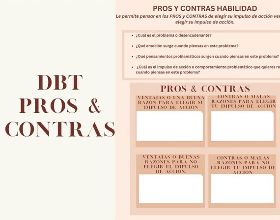Dbt Workbook In Spanish