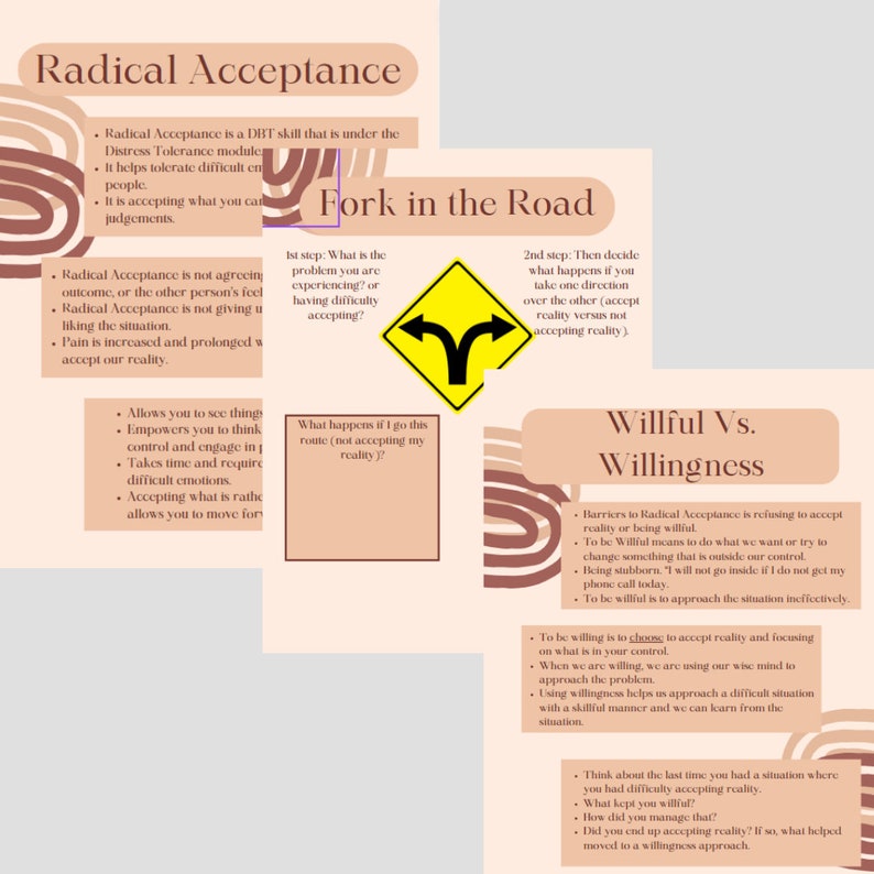 Dbt-radical Acceptance Worksheet - Etsy