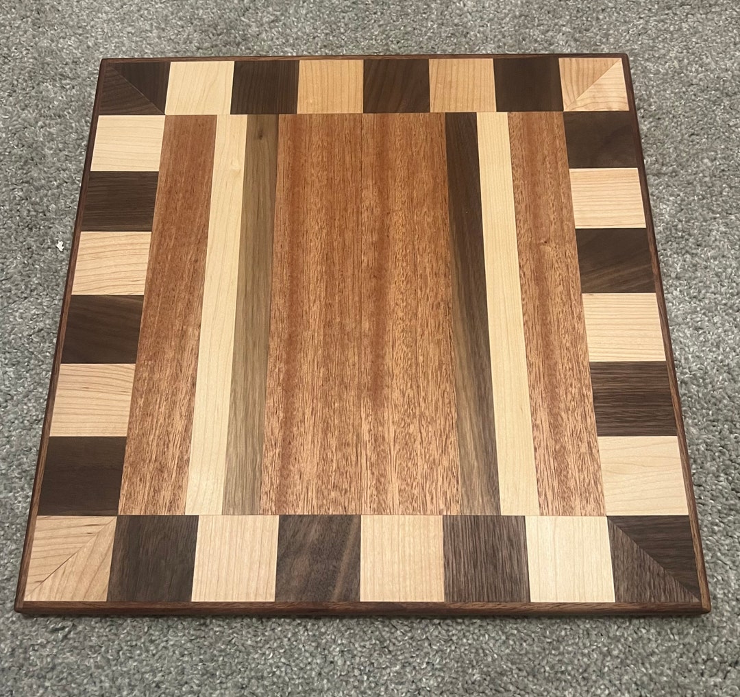 Fun Checkerboard Cutting/serving Board - Etsy
