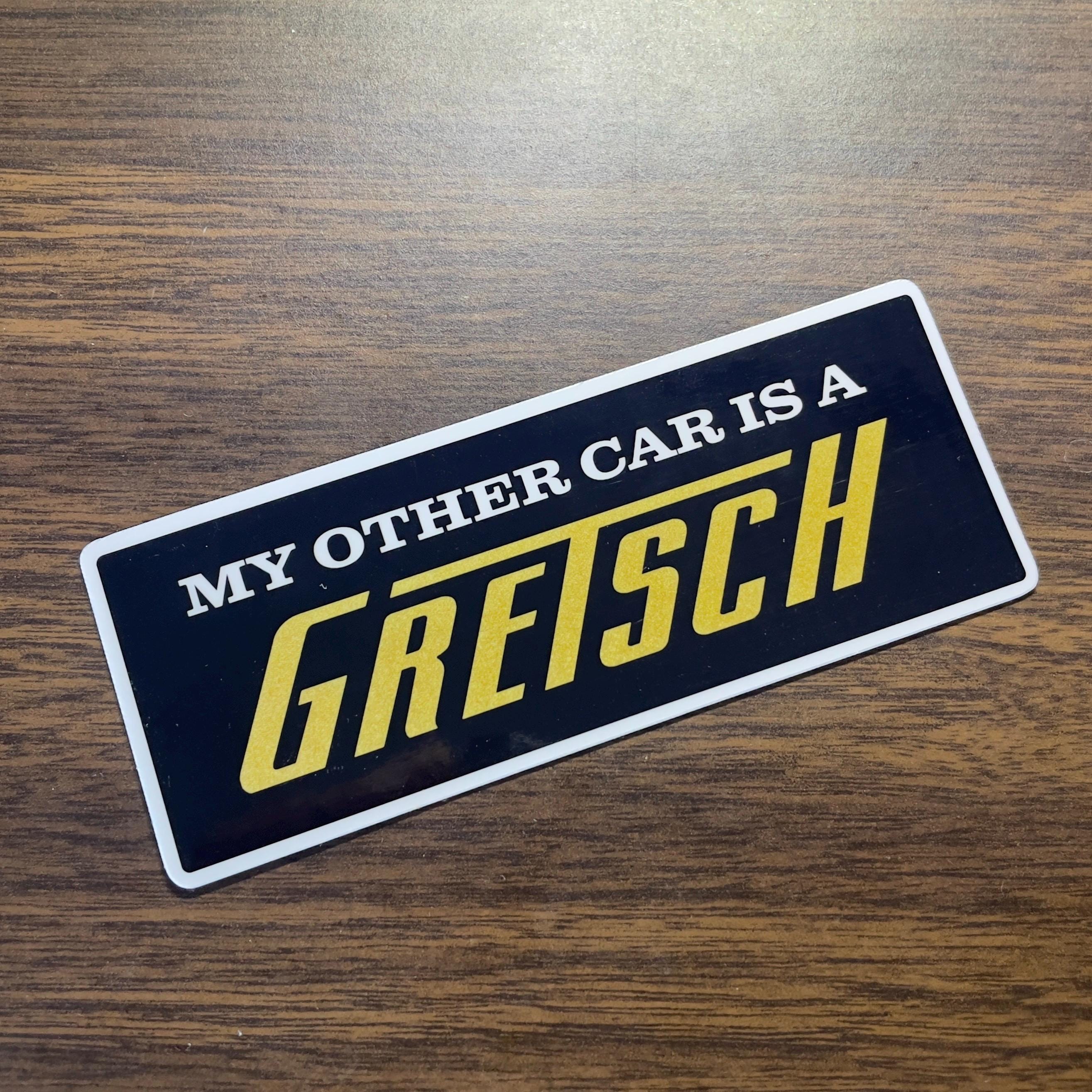 Gretsch Guitar/drums Bumper Sticker - Etsy
