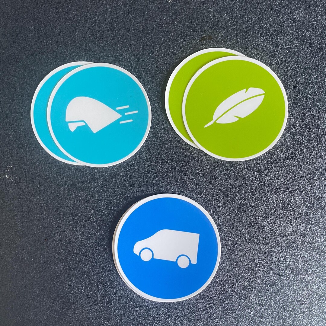 Zwift Style Power up Stickers for Bicyclists (2 Sets for 5 Dollars) - Etsy