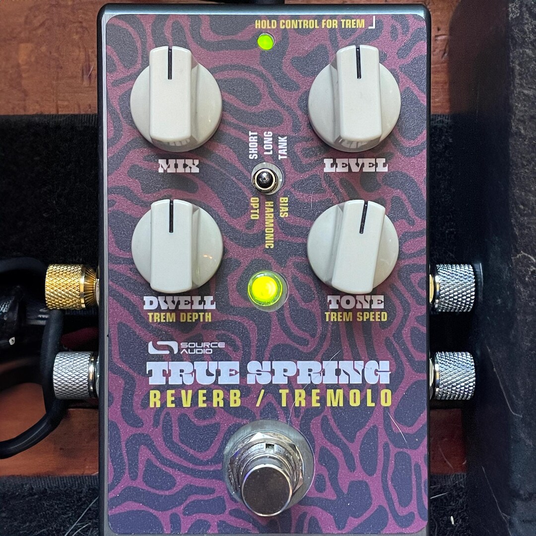 Overlay Decal for Source Audio True Spring Pedal (pedal Not Included ...