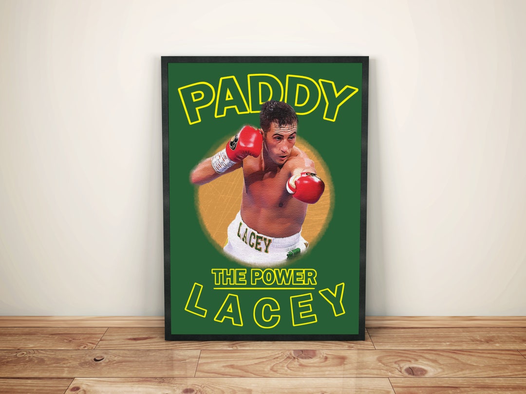 Paddy Lacey Boxing Poster - Etsy