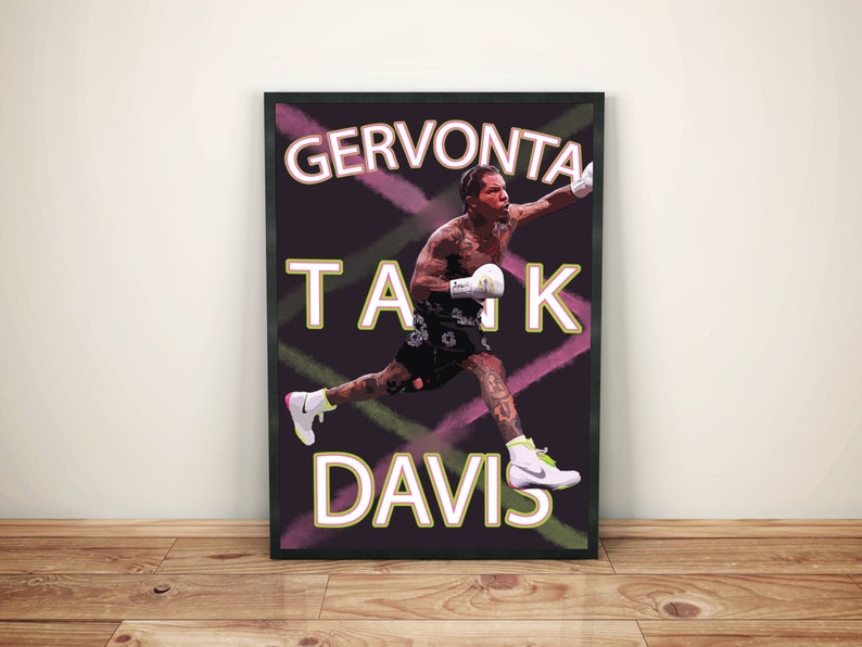 Gervonta Tank Davis Boxing Poster - Etsy