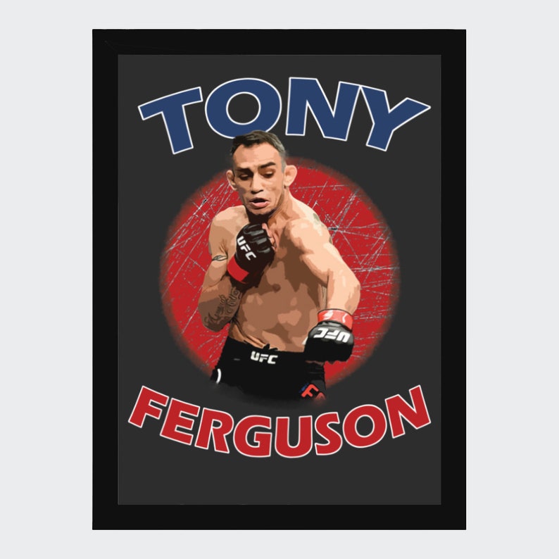 Tony Ferguson UFC Poster - Etsy