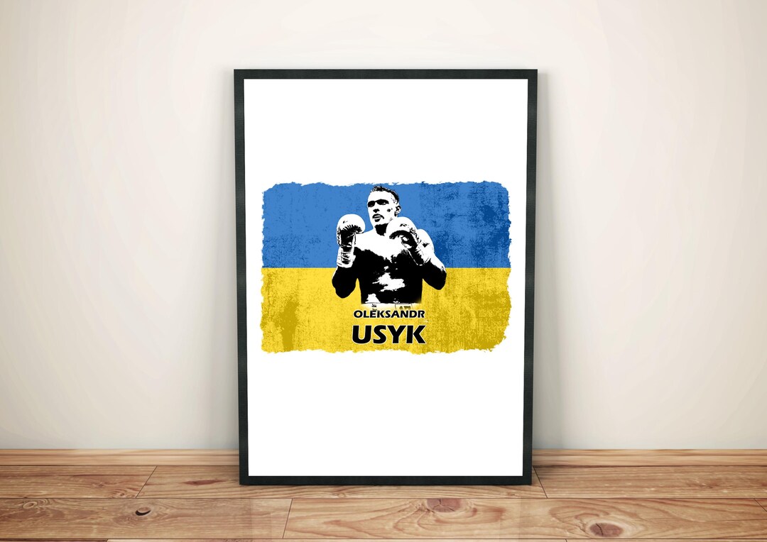 Oleksandr Usyk Boxing Poster - Etsy