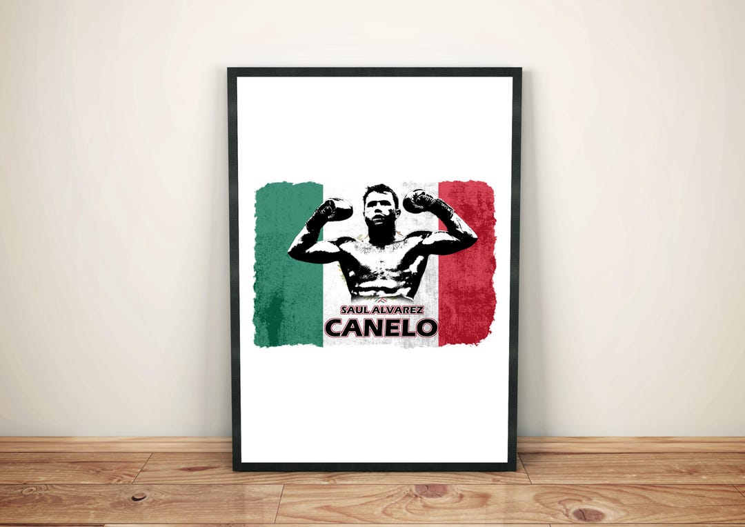 Saul Alvarez Canelo Boxing Poster - Etsy