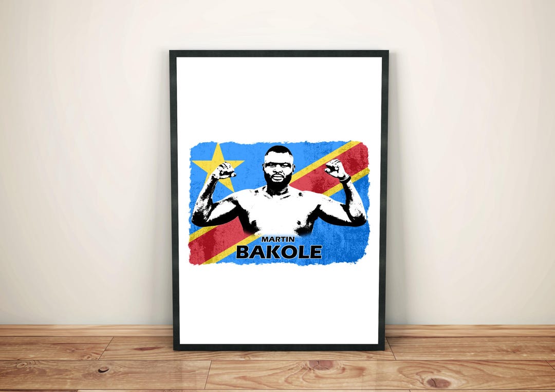 Martin Bakole Boxing Poster - Etsy