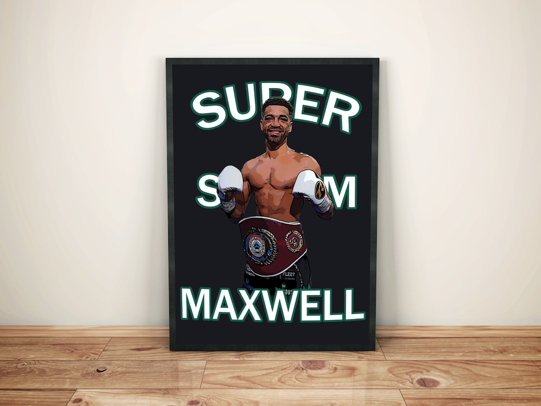 Super Sam Maxwell Poster - Etsy