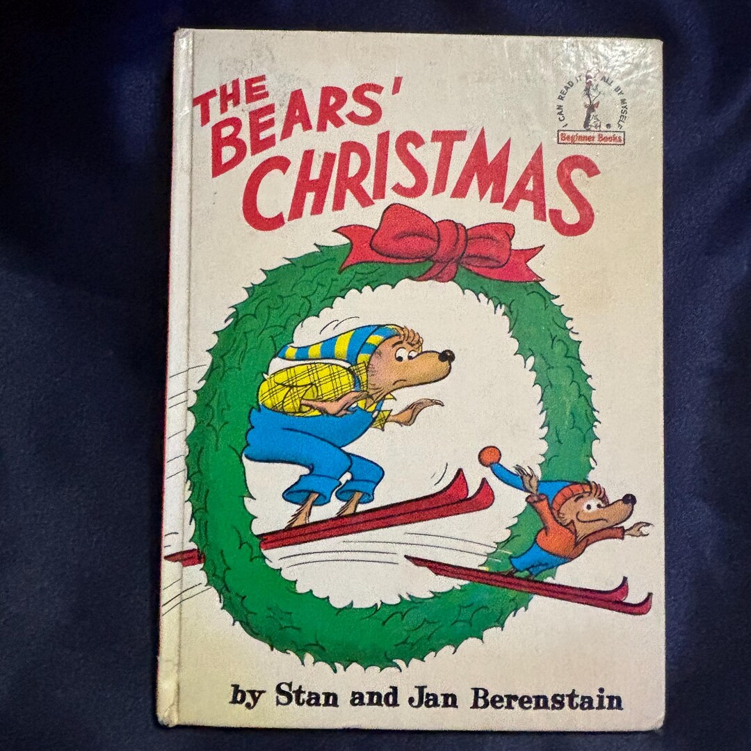 The Bears’ Christmas Stan & Jan Berenstain (1970) Vintage Hardcover - Etsy