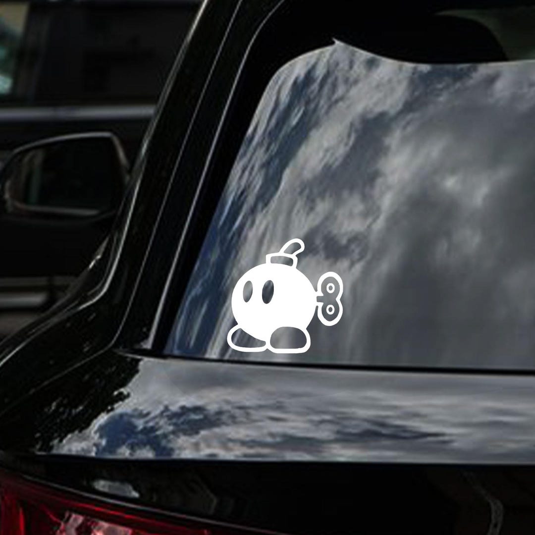 Mario Lover Sticker Gift for Him Mario Sticker Mario Car Decal Super ...