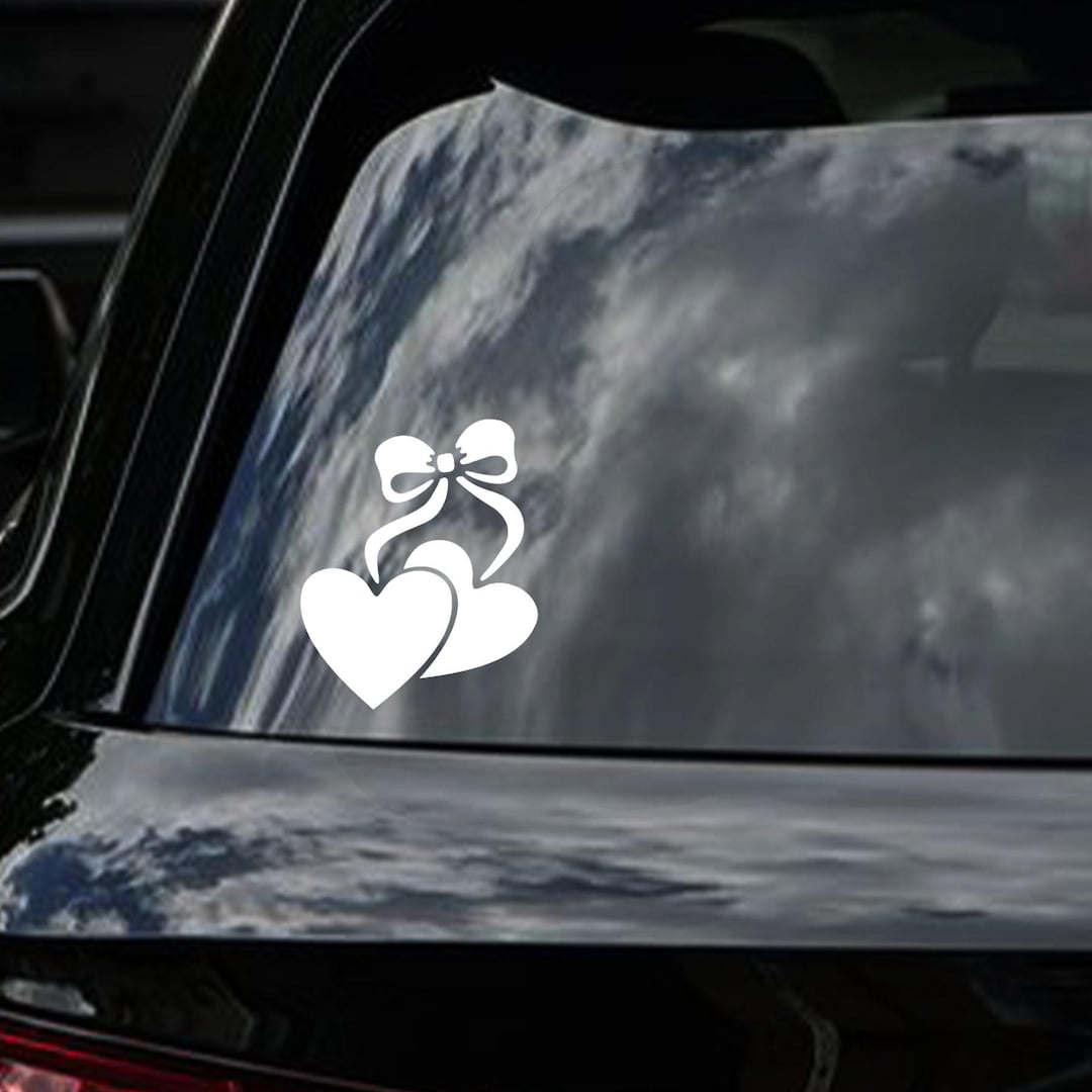 Chic Car Decal Cute Car Sticker Girly Car Sticker Coquette Car Sticker ...