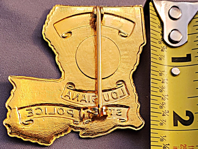 Rare Vintage Boot-shaped Original Louisiana State Police - Etsy