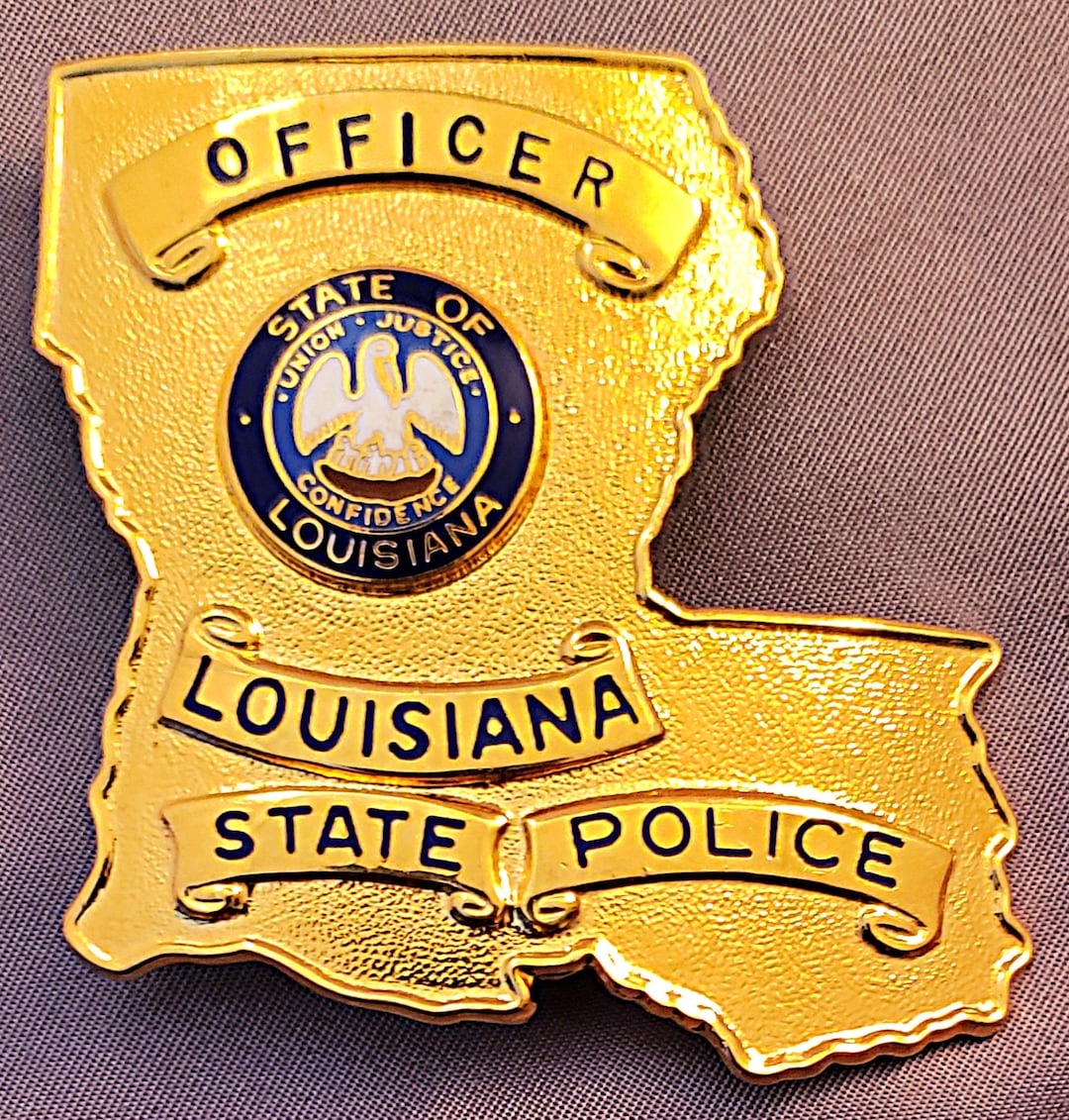 Rare Vintage Boot-shaped Original Louisiana State Police - Etsy