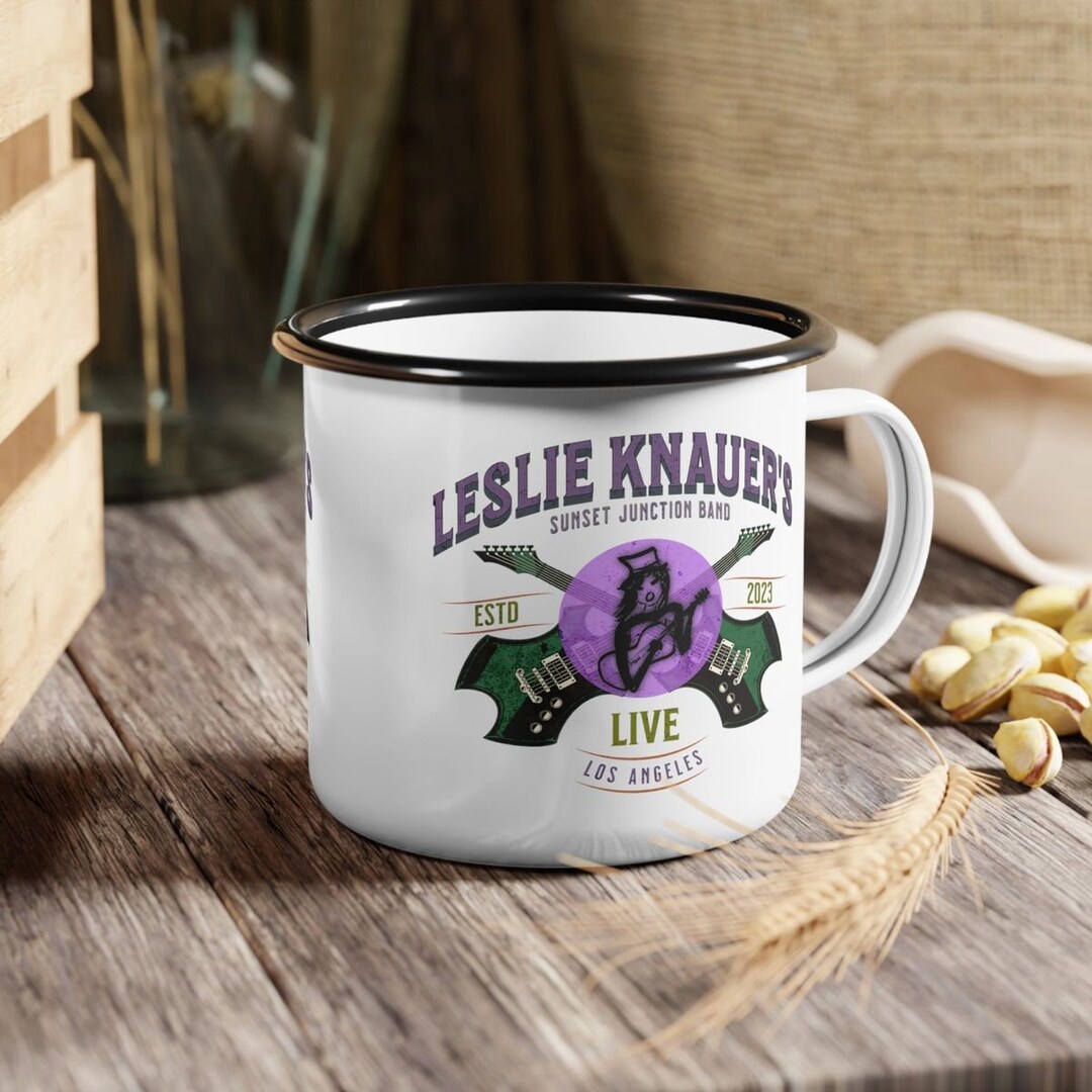 Leslie Knauer's Sunset Junction Band Enamel Camp Cup - Etsy