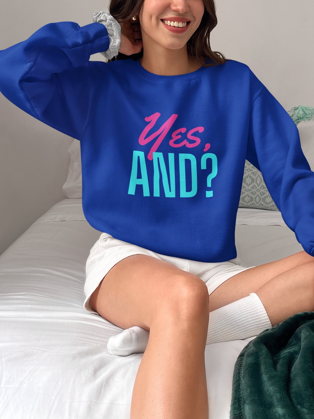 Yes, And Ariana Grande Unisex Heavy Blend™ Crewneck Sweatshirt, Ariana ...