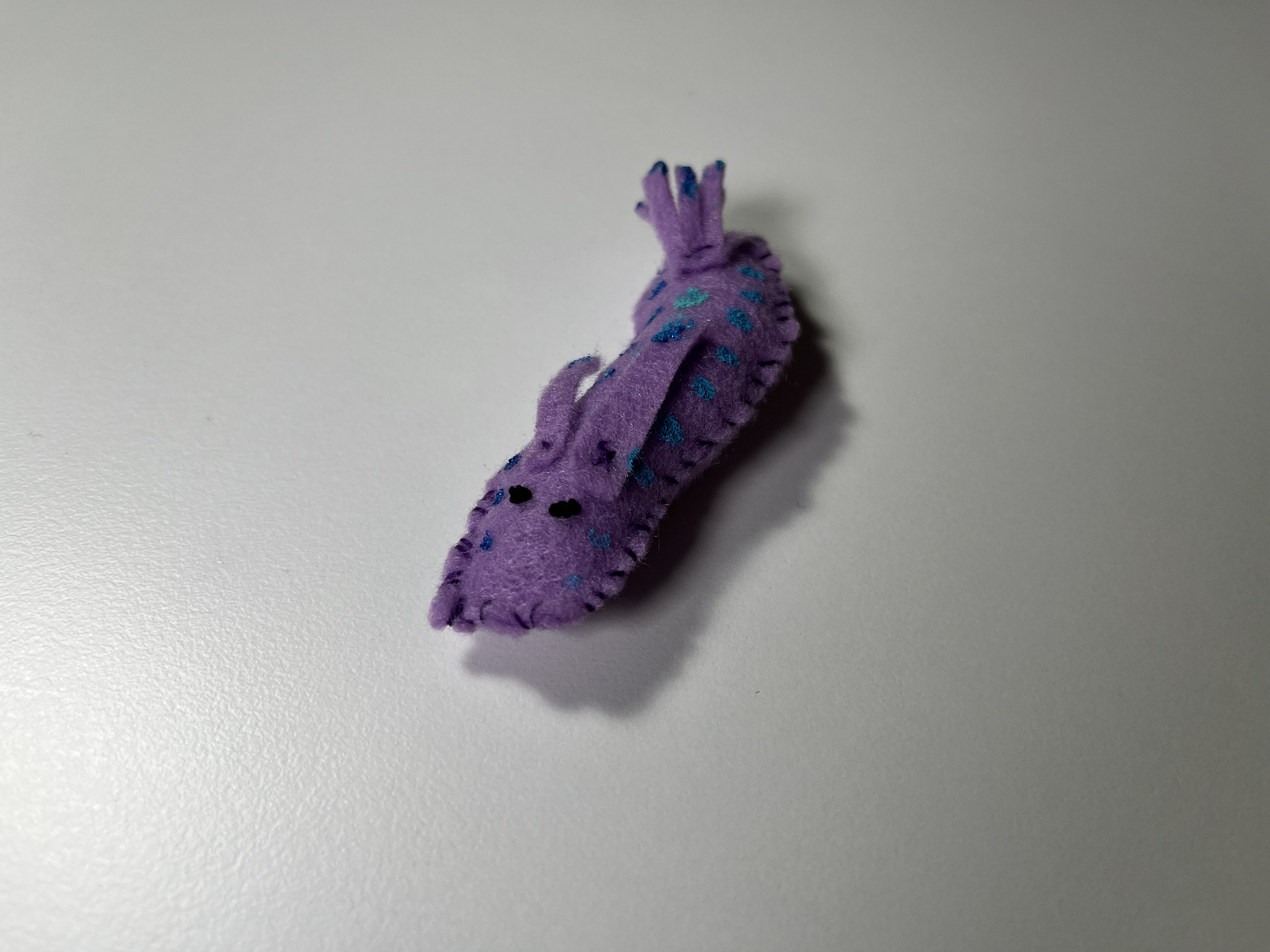 Adopt a Nudibranch Felt Sea Slug Mini Plush - Etsy