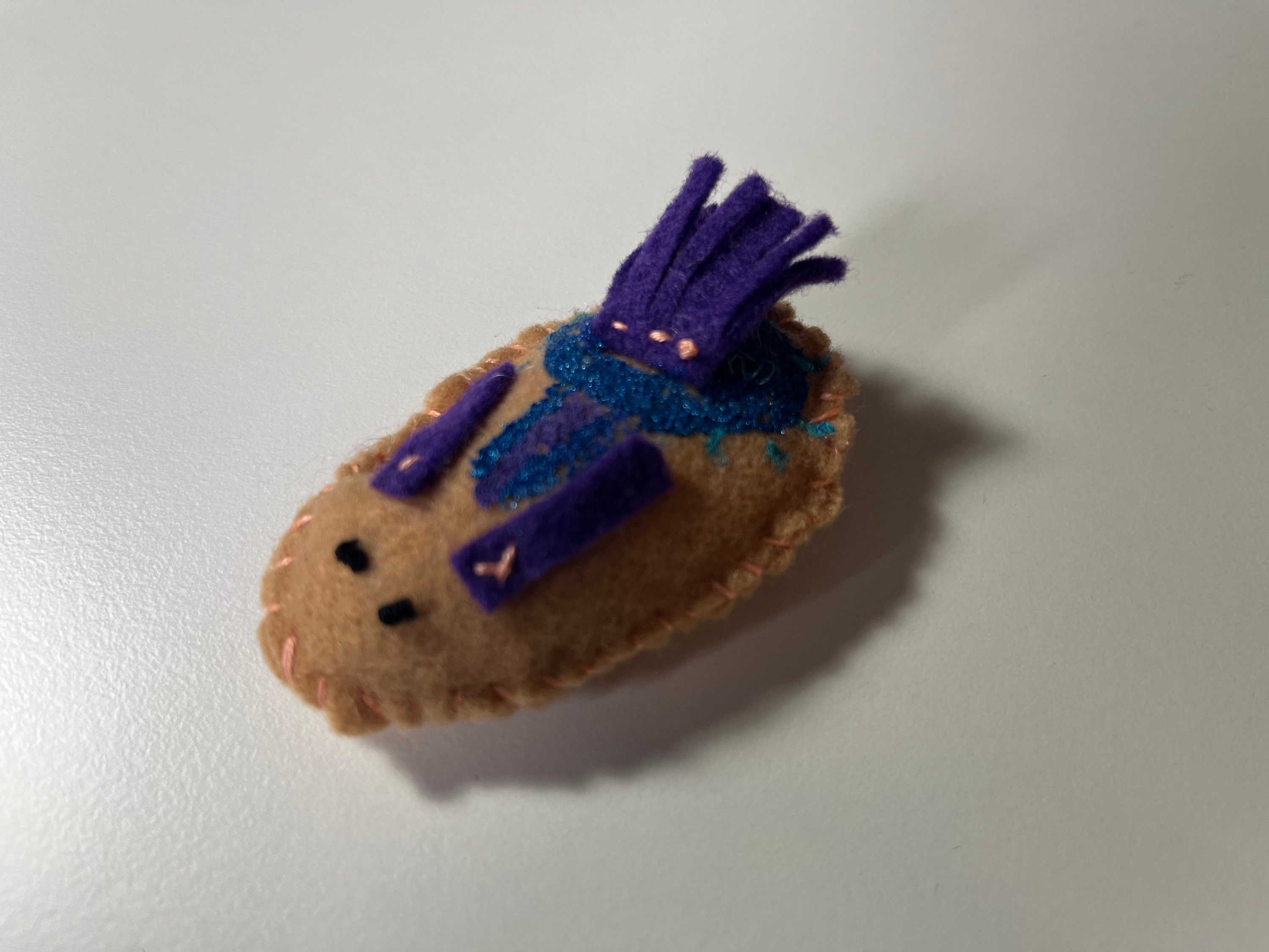 Adopt a Nudibranch Felt Sea Slug Mini Plush - Etsy