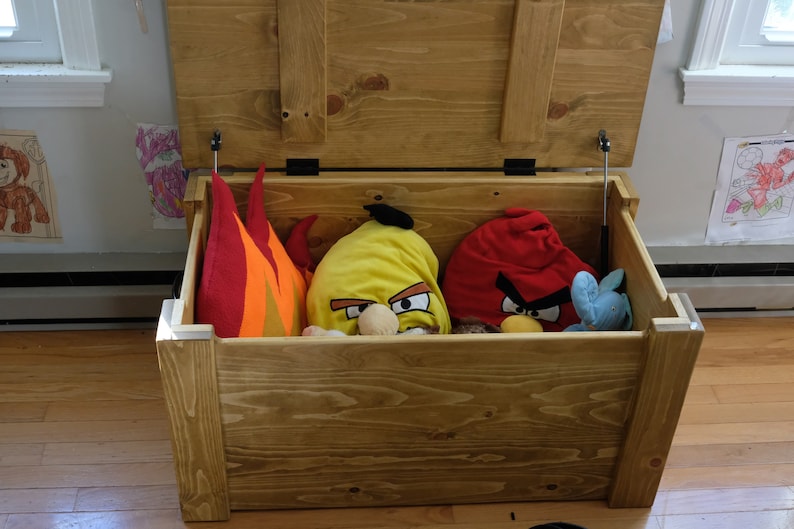 Wood Toy Box Plans Woodworking Plans to Build This DIY Toy Box, Hope ...