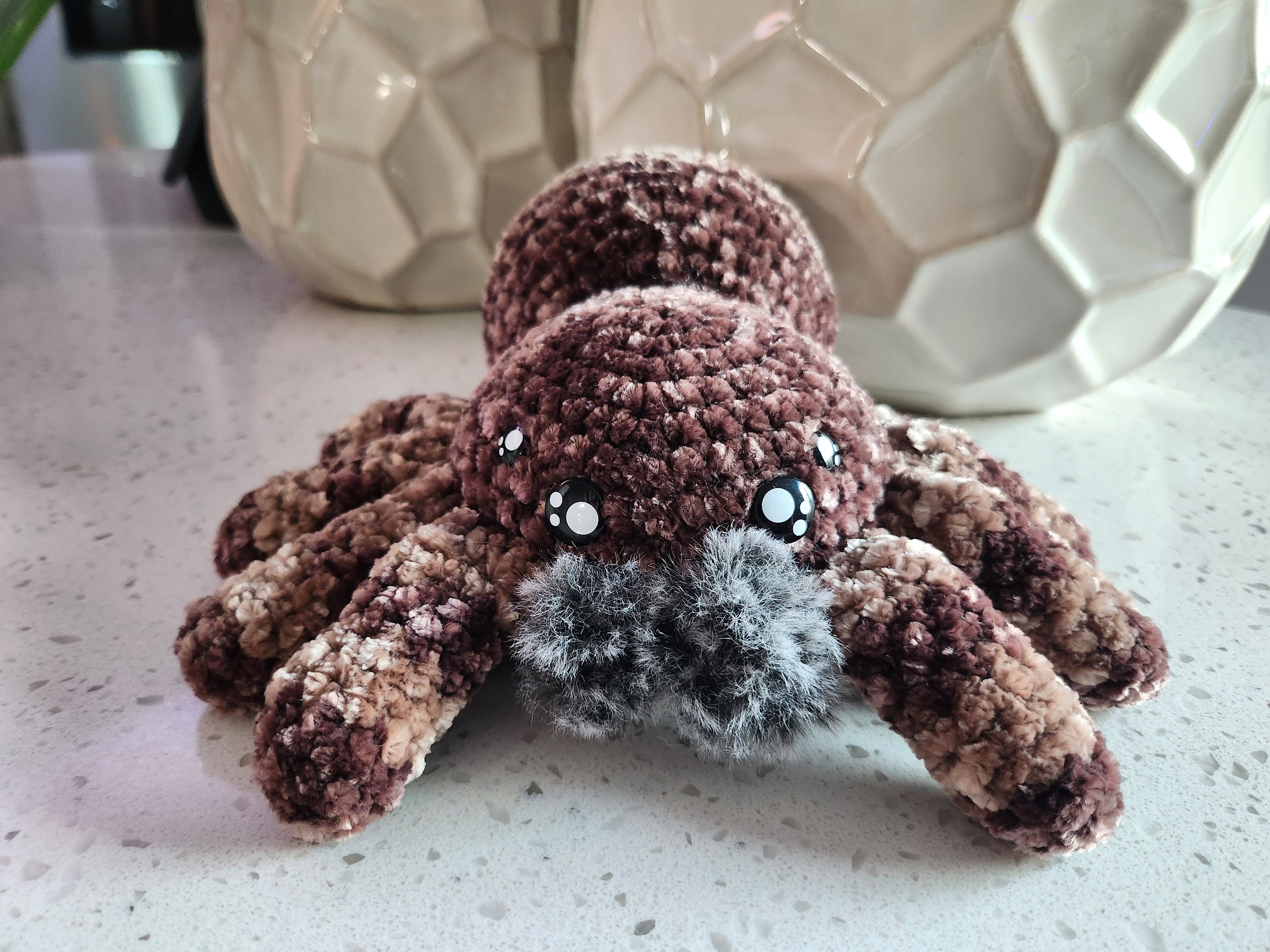 Spider Plushie Cute Adorable Soft Tarantula Jumping Etsy