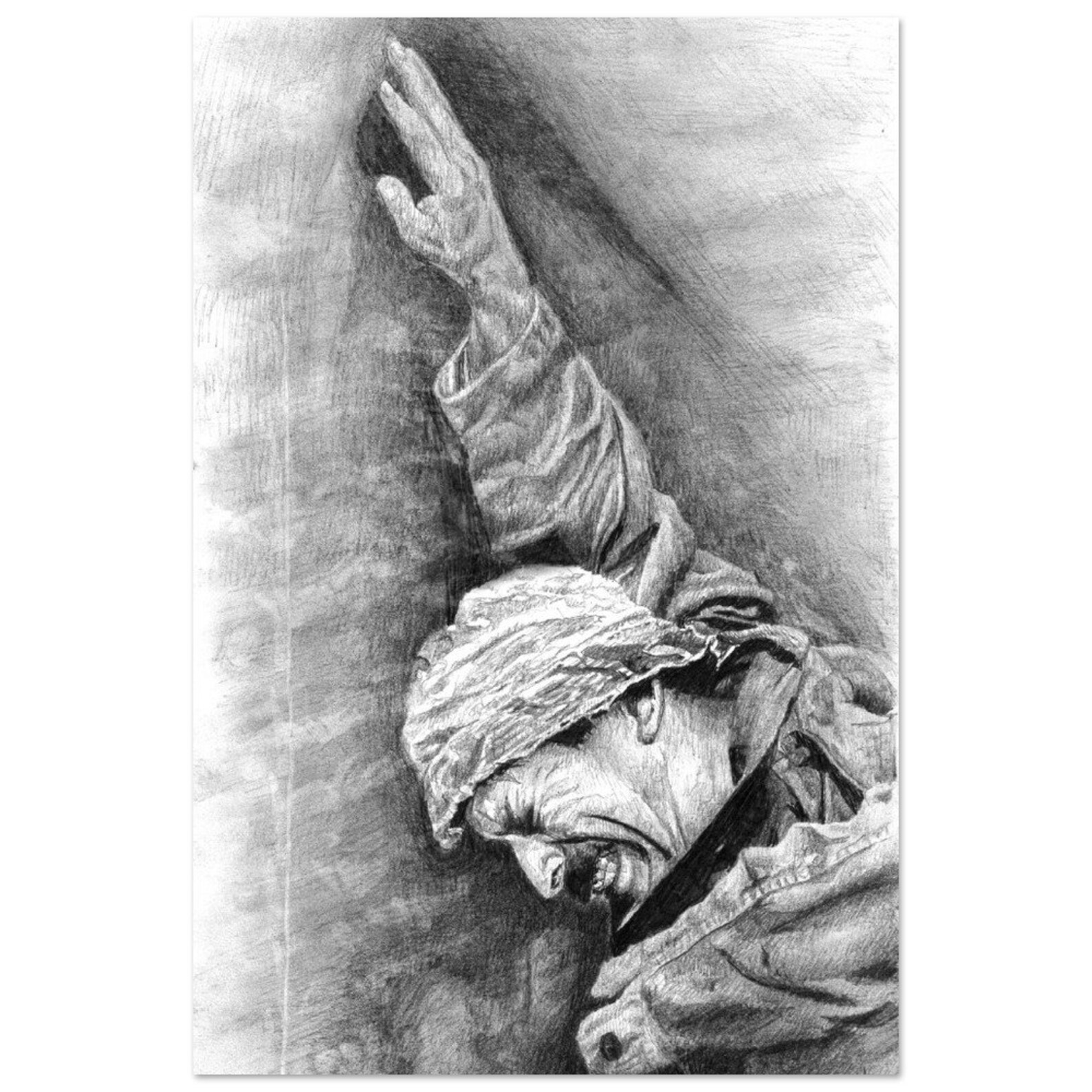 Crying Solider | Military | Patriotic | Art | Hand Drawn Portrait - Etsy