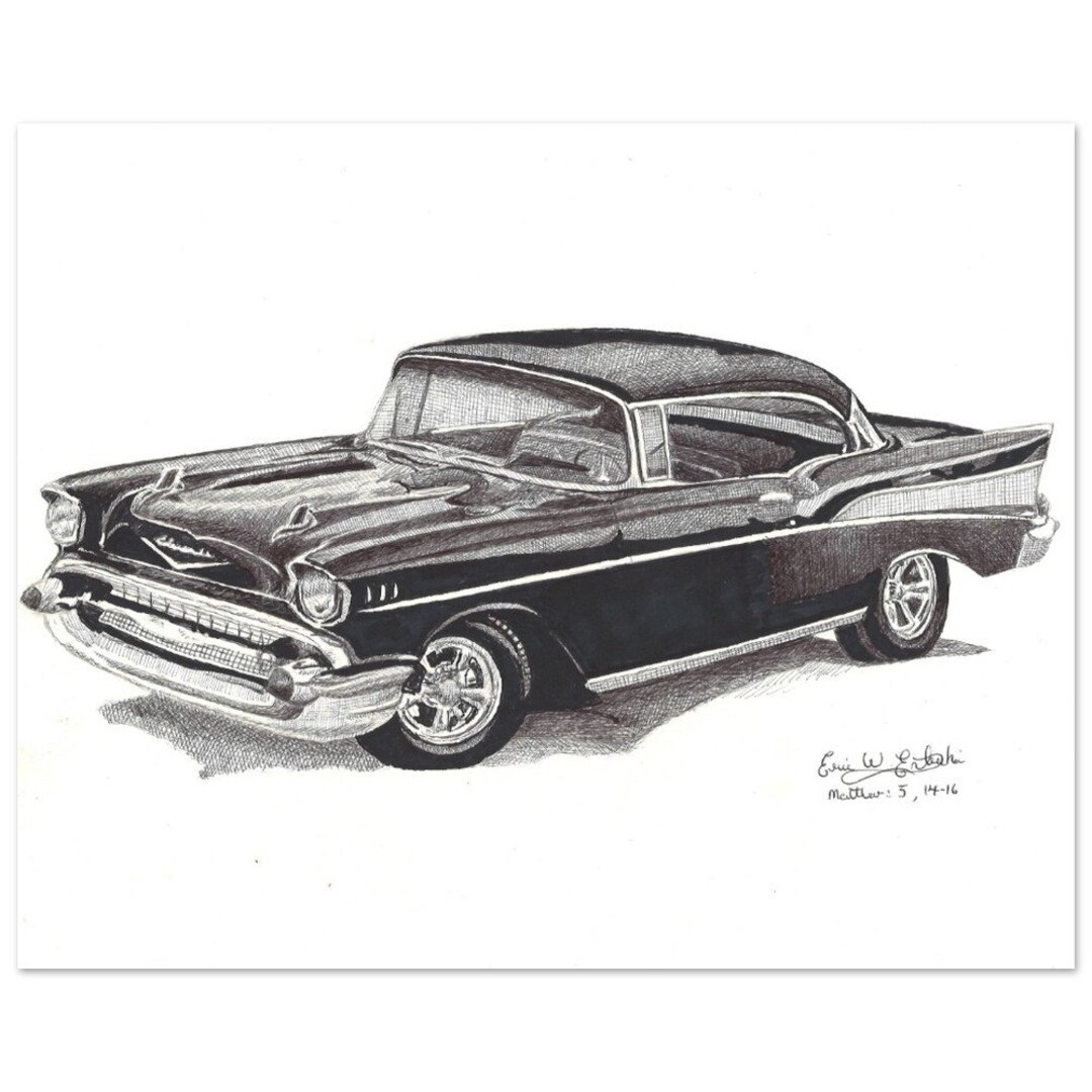 1957 Chevrolet Bel Air | Classic Cars | Chevy | Vintage Cars | Art ...