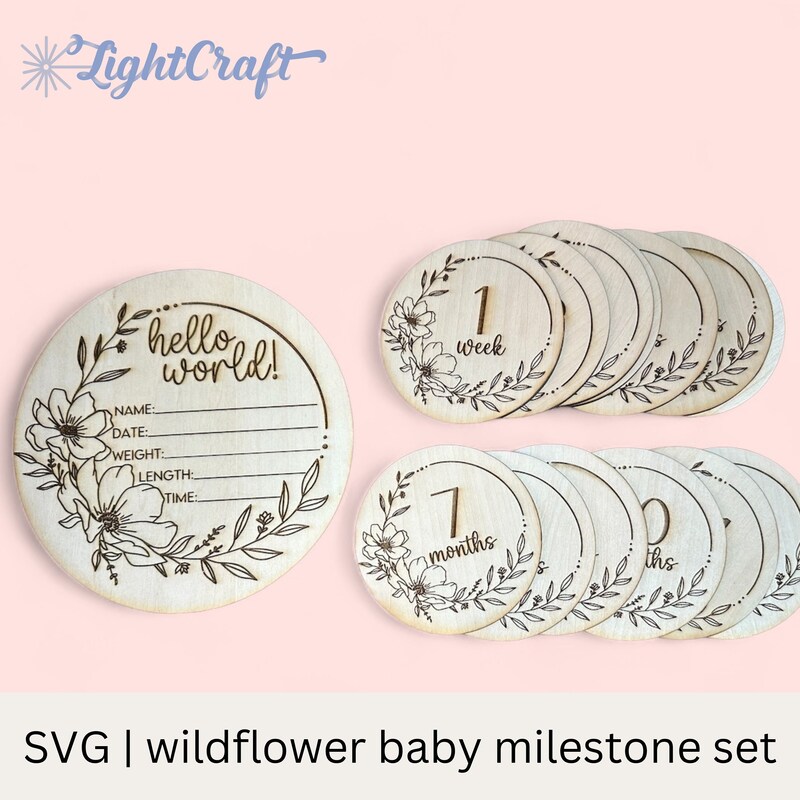 Milestone Svg - Etsy