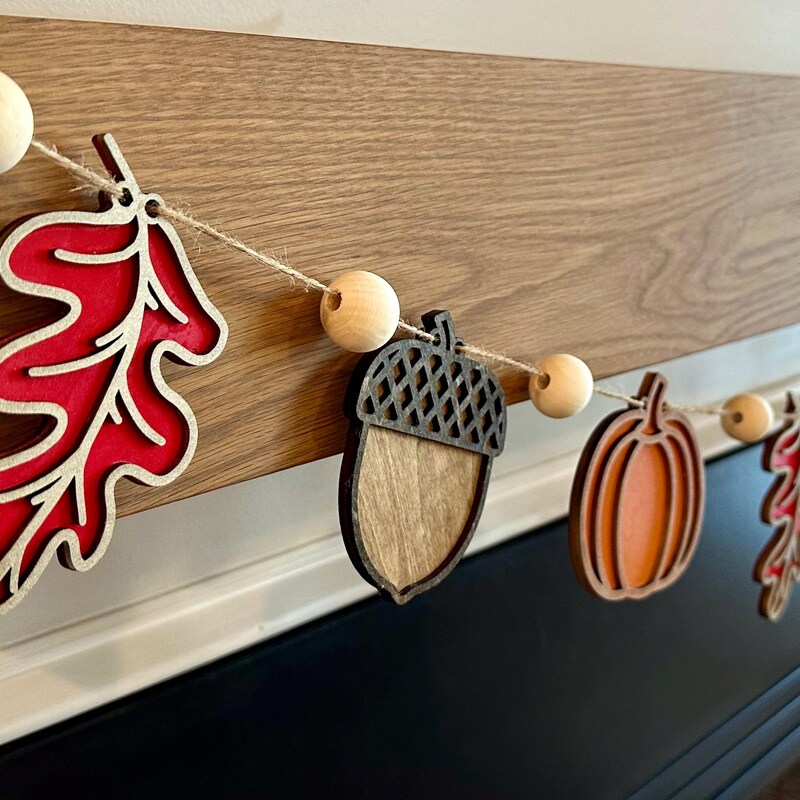 Fall Bead Garland - Etsy